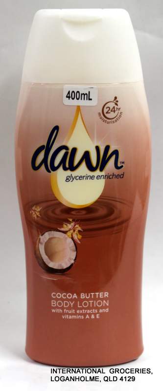 Dawn Cocoa Butter Body Lotion 400ml - GS International Groceries - GS ...