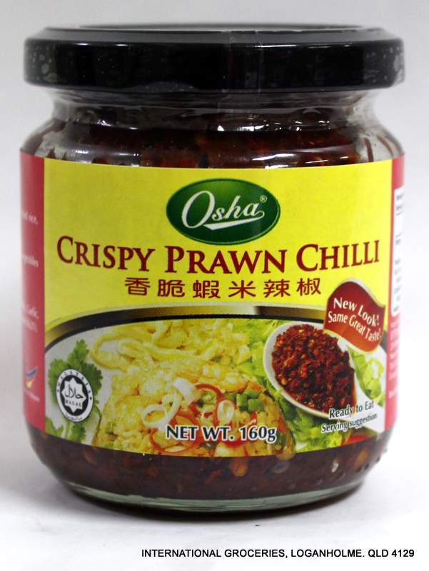 Osha Crispy Prawn Chilli 160g - GS International Groceries - GS ...