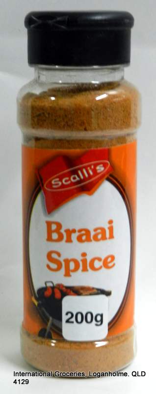 Scalli's Braai Spice 200g - GS International Groceries - GS ...