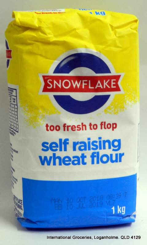 Snowflake Self Raising Wheat Flour 1 kg - GS International Groceries ...