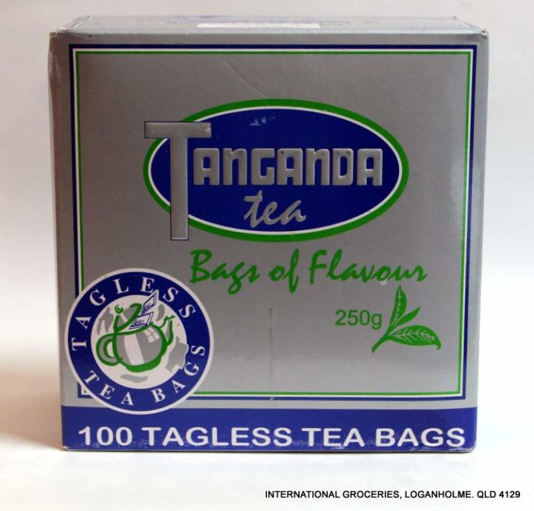 Tanganda Tea (100 Tagless Tea Bags) 250g - GS International Groceries ...