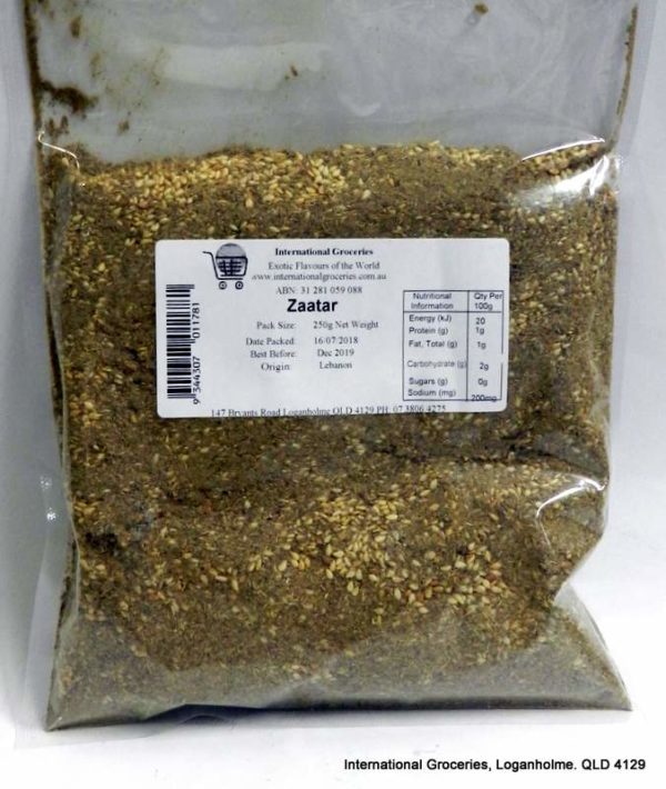 Zaatar 250g - GS International Groceries - GS International Groceries