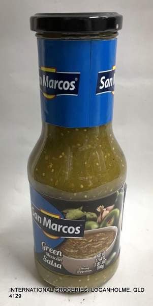 San Marcos Green Mexican Salsa 500g - GS International Groceries - GS ...