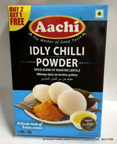 Aachi Idly Chilli Powder 50g (3 pack) - GS International Groceries - GS ...