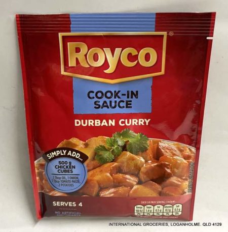 Royco Cook-in-Sauce Durban Curry 38g - GS International Groceries - GS ...