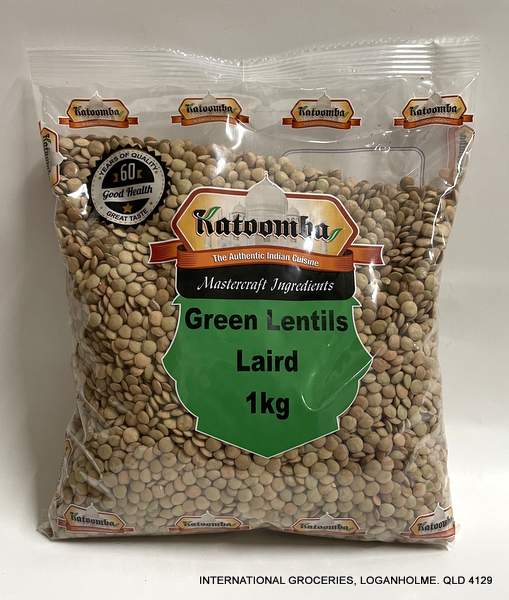Katoomba Green Lentils (Laird) 1 kg - GS International Groceries - GS ...