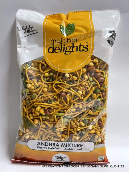 Malabar Delights Andhra Mixture 454g - GS International Groceries - GS ...