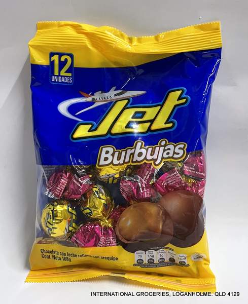 Jet Burbujas 168g (BBD 27.10.22) - GS International Groceries - GS ...