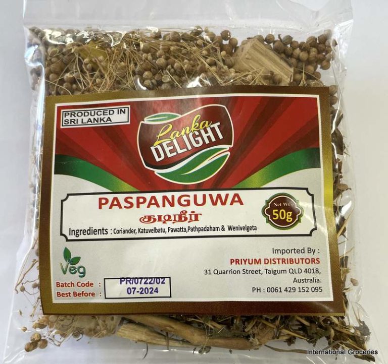 Lanka Delight Paspanguwa 50g - GS International Groceries - GS ...