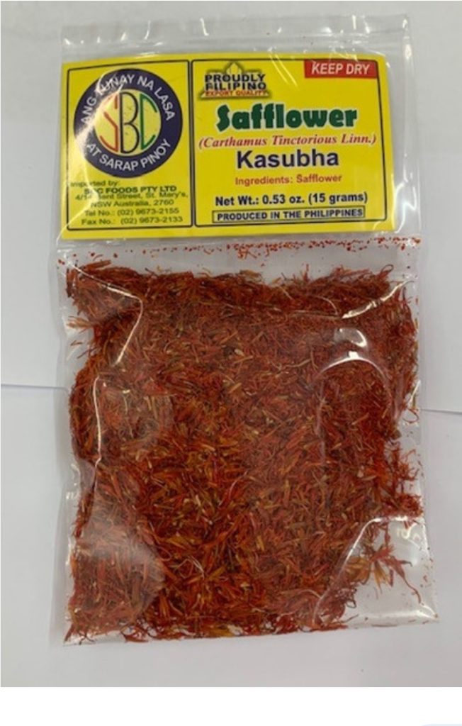 SBC Saffron Flower (Kasubha) 15gms - GS International Groceries - GS ...