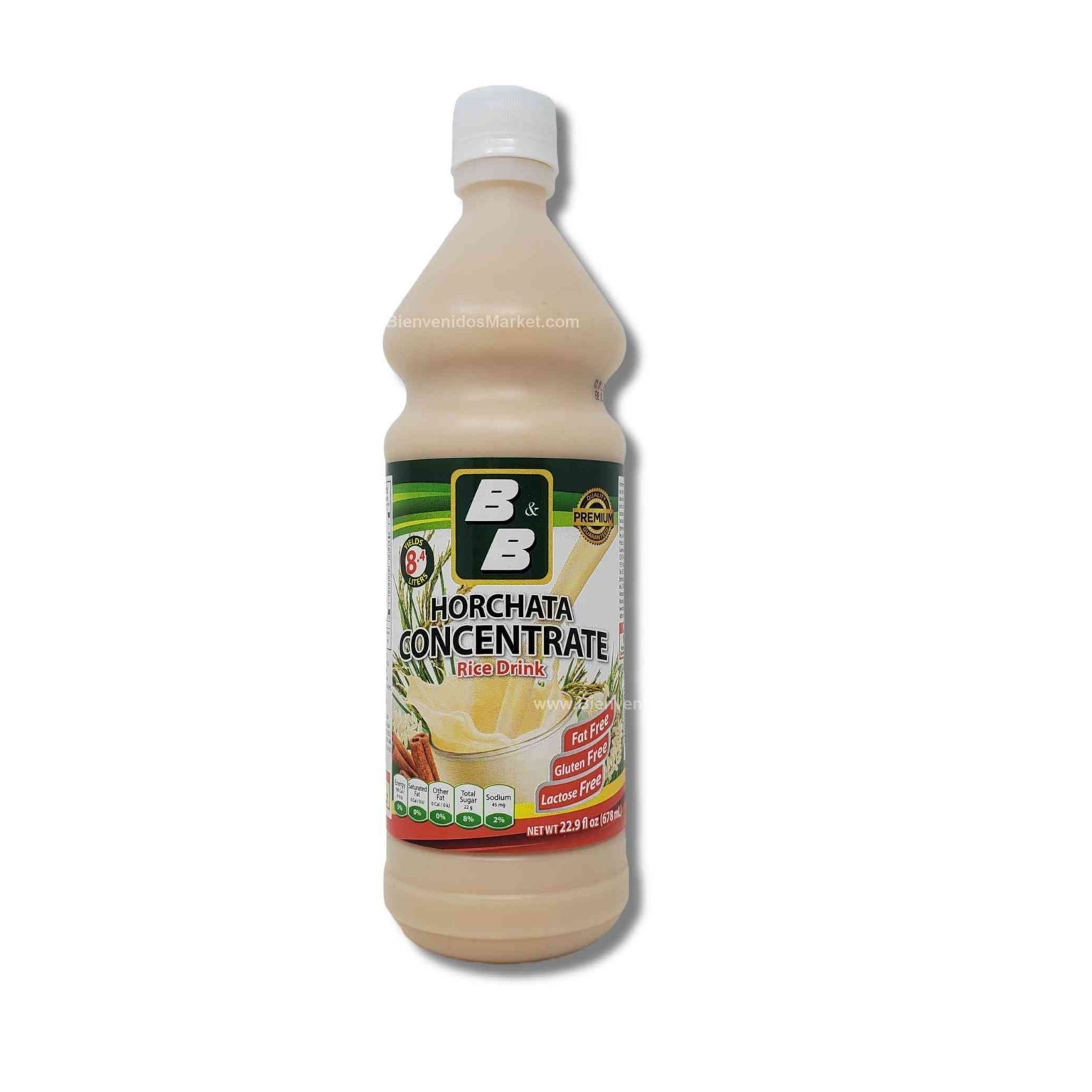 B & B HORCHATA CONCENTRATE RICE DRINK 678ML - GS International ...
