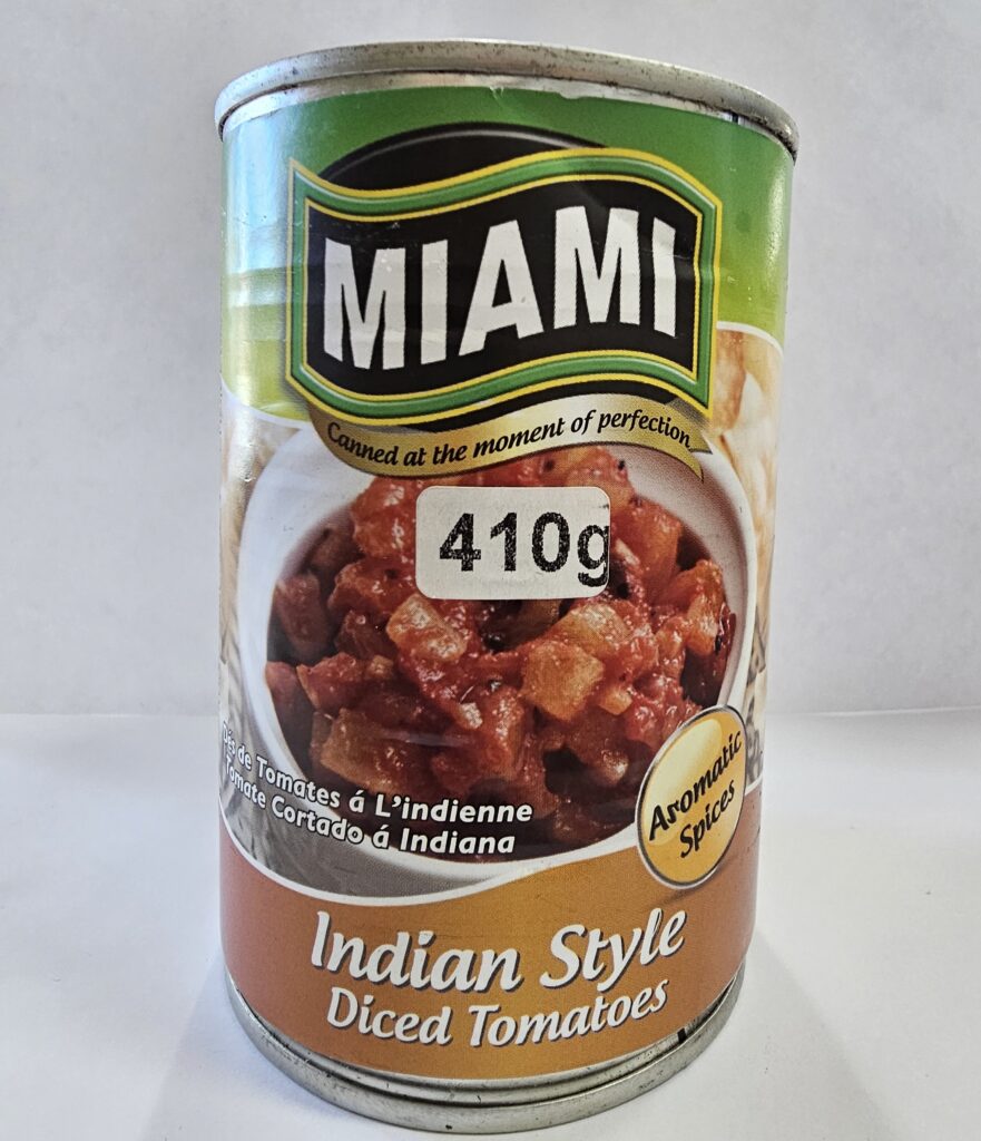 Miami Indian Style Diced Tomatoes 410g - GS International Groceries ...