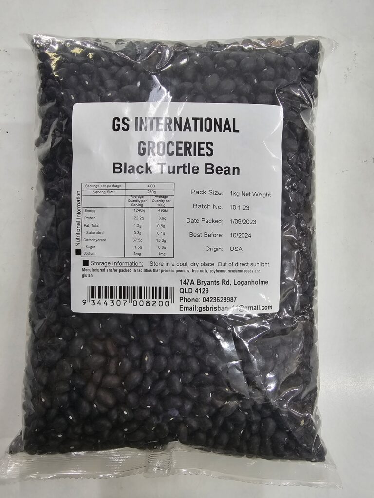 GS International Black Turtle Beans 1KG - GS International Groceries ...