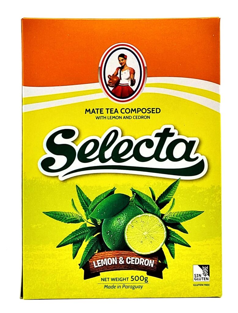 Selecta Yerba Mate Sabor Limon Y Cedron 500g - GS International ...