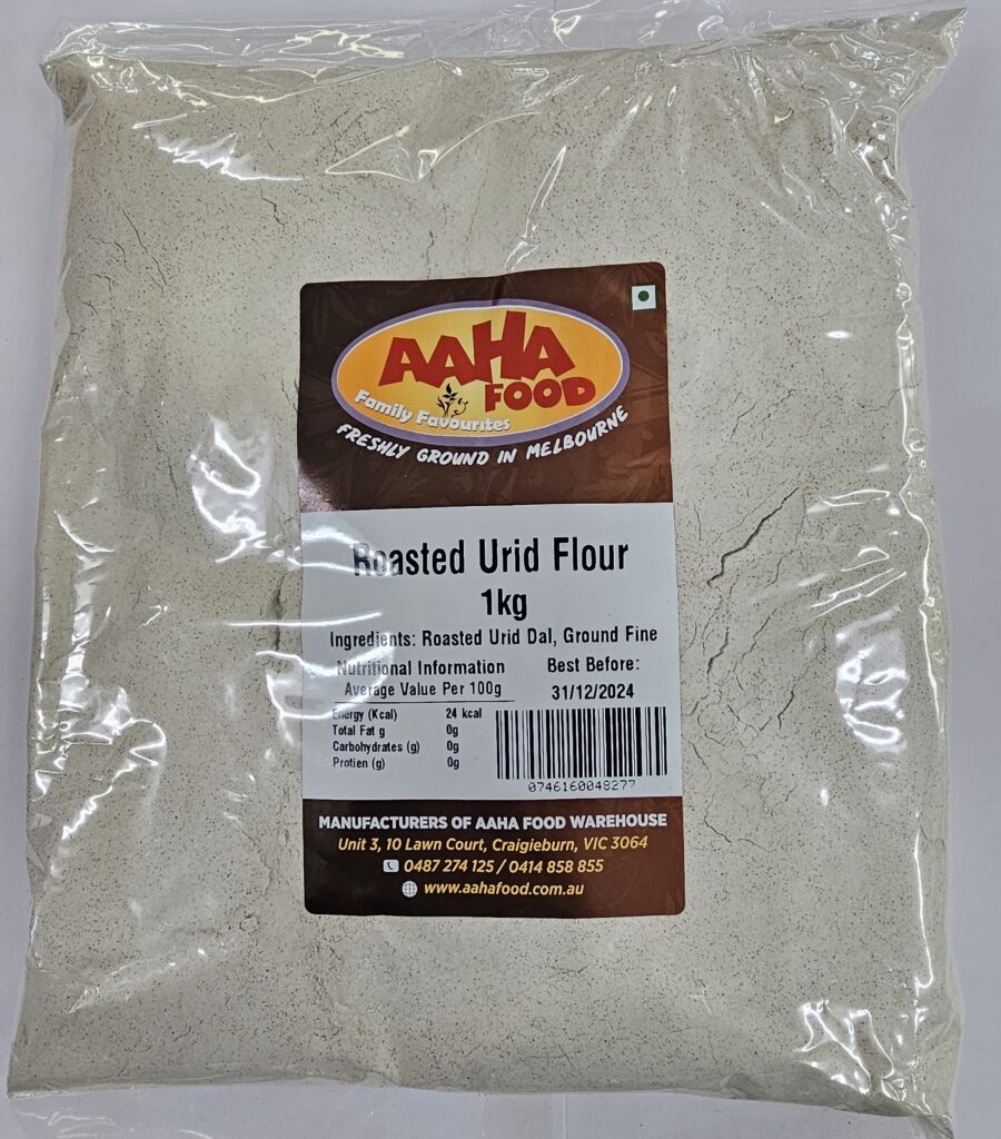 Aaha Food Roasted Urid Flour 1kg - GS International Groceries - GS ...