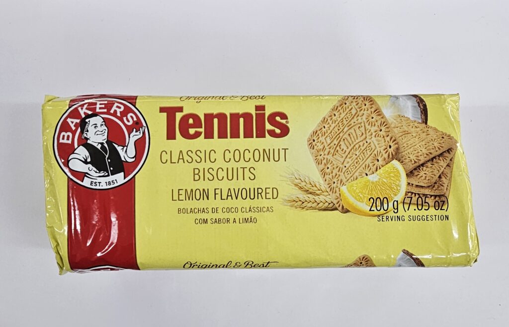Bakers Tennis Coconut Biscuits Lemon Flavoured 200g - GS International ...