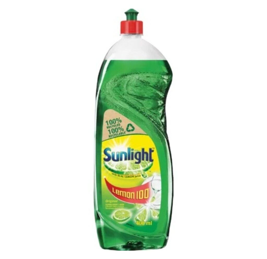Sunlight Lemon Dishwashing Liquid 400ml - GS International Groceries ...